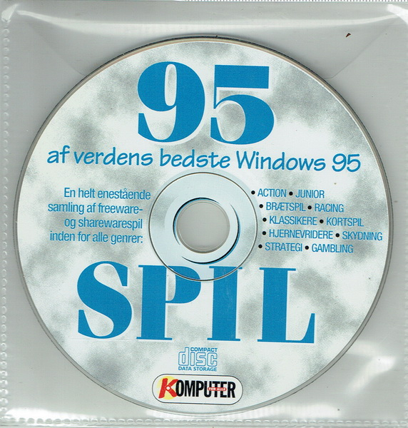 95 Af Verdens Bedste Windows 95 - PC Spil - Elffina's Genbrug (CD/DVD ...