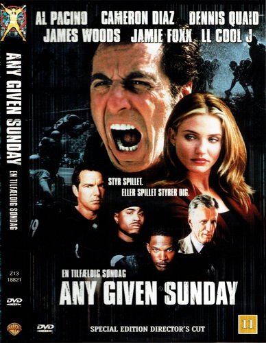 Any Given Sunday (1999) - DVD Film - Elffina's Genbrug (CD/DVD/Spil Shop)