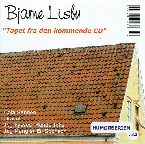 Bjarne Lisby - Taget Fra Den Kommende CD - CD i PAP Cover (Fra Ugeblade ...
