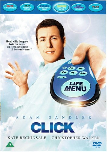 Click (2006) - DVD Film - Elffina's Genbrug (CD/DVD/Spil Shop)
