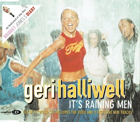 Geri Halliwell - It's Raining Men (2001) - CD-Maxi - Elffina's Genbrug ...