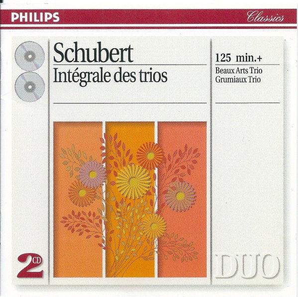 Schubert - Complete Trios, Beaux Arts Trio, Grumiaux Trio (1993) DUO - CD Klassisk - Elffina's ...